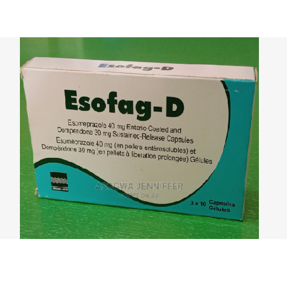 Esofag-D Esomeprazole 40mg Domperidone 30mg