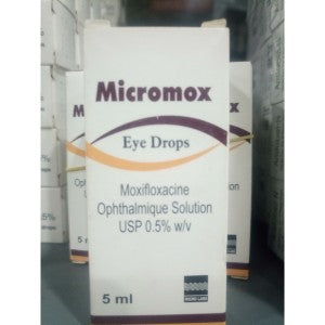Micromox Moxifloxacin Eye Drops Solution freeshipping - Kanozon.com