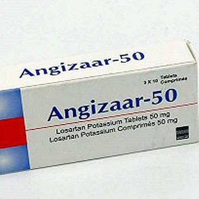 Angizaar Losartan Potassium 50mg