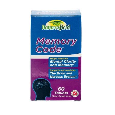 Memory code 60 Tablet support brain performance and attention
